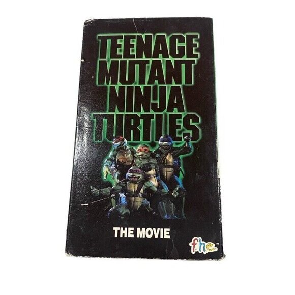Media | Tmnt Teenage Mutant Ninja Turtles The Movie Vhs 199 Fhe Vintage ...